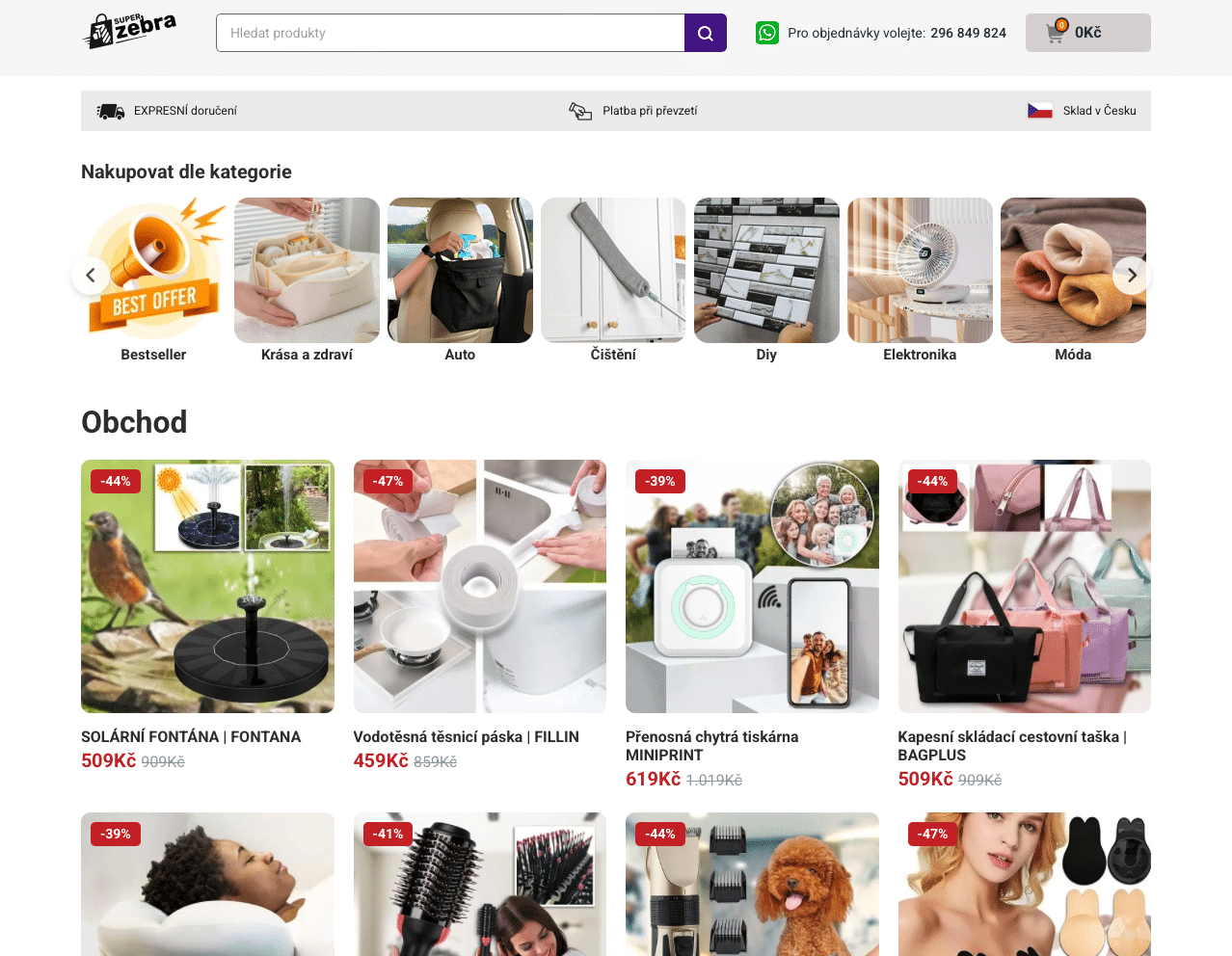 Superzebra [recenze]: Je to spolehlivý e-shop? - Recenzin.cz