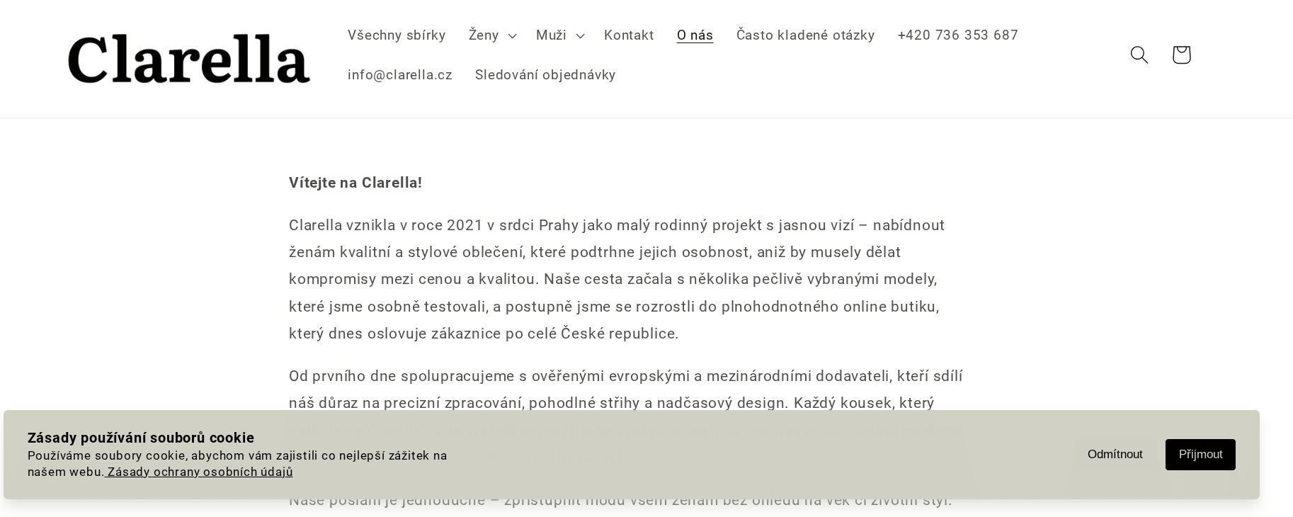 Clarella (recenze): E-shop, před kterým varuje i ČOI - Recenzin.cz